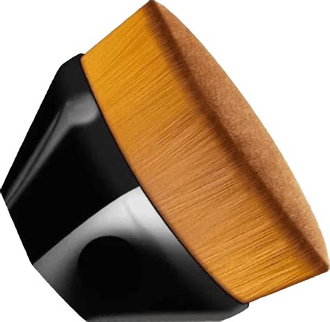 Pincel Para Base Make A Kabuki Hexagonal Preto Beleza Na Web