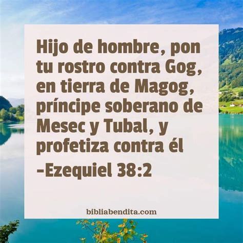 Explicación Ezequiel 38 2 Hijo de hombre pon tu rostro contra Gog