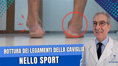 Rottura Dei Legamenti Della Caviglia Nello Sport Dott Andrea Scala