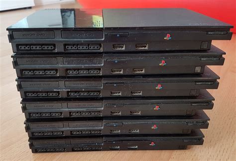 ZESTAW 6 SZT SONY PLAYSTATION 2 PS2 SUPER SLIM BCM 7464581590