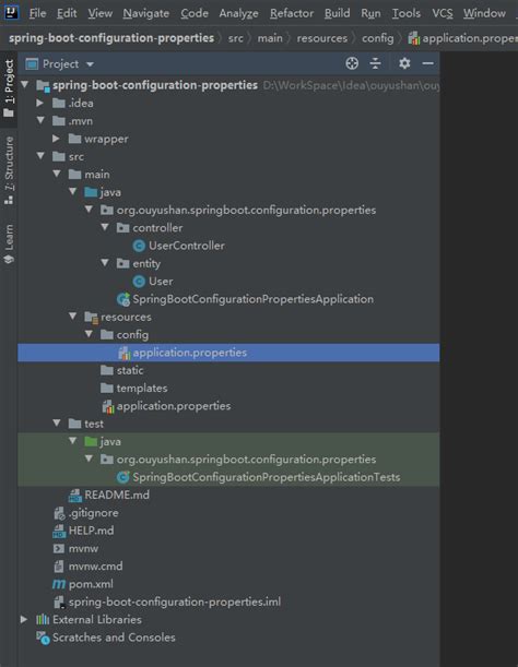 spring boot sample 003之spring boot configuration properties 航行学园