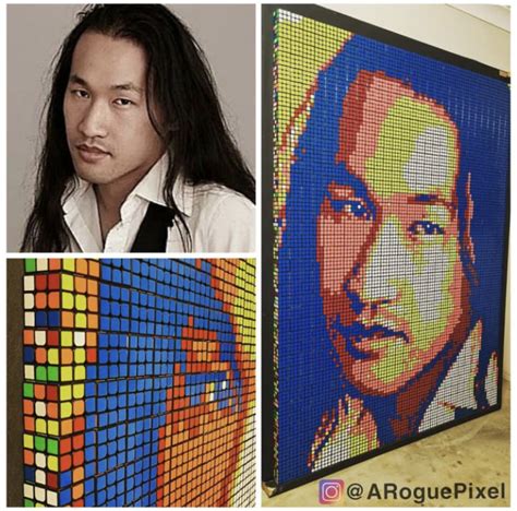 MetalTitans On Twitter RT HermanLi Incredible Rubik S Cube Portrait