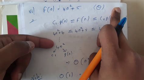 1 9 problems for asymptotic notations youtube