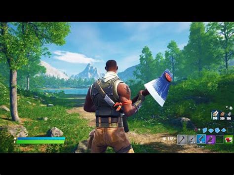 Fortnite But With Realistic Graphics And An Upgrade Unreal Engine For