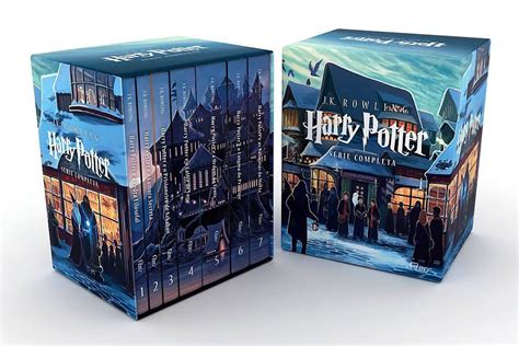 Box Harry Potter 7 Livros Pulseira Medalha Hogwarts R 185 00 Em