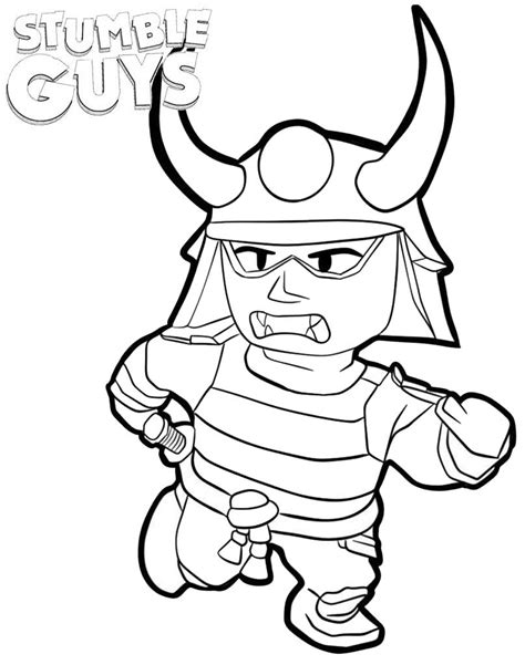 Kolorowanki Stumble Guys Do Druku