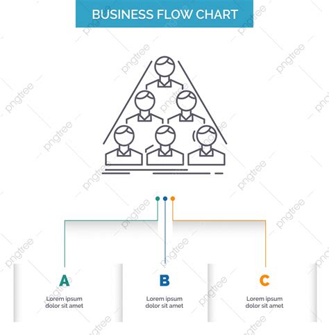 Business Flow Chart Vector Art PNG Team Build Structure Business