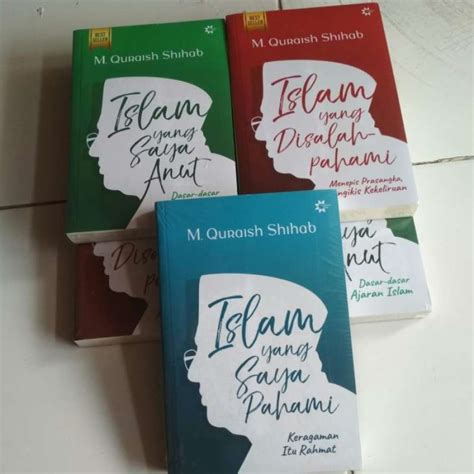 Promo Paket Trilogi Islam Islam Yang Saya Anut Islam Dll M Quraish