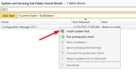 Step By Step SCCM 2211 Upgrade Guide