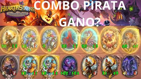 Parches Combo Pirata Hearthstone Campos De Batalla Battlegrounds En