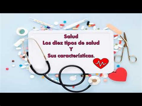 Salud Y 10 Tipos De Salud YouTube