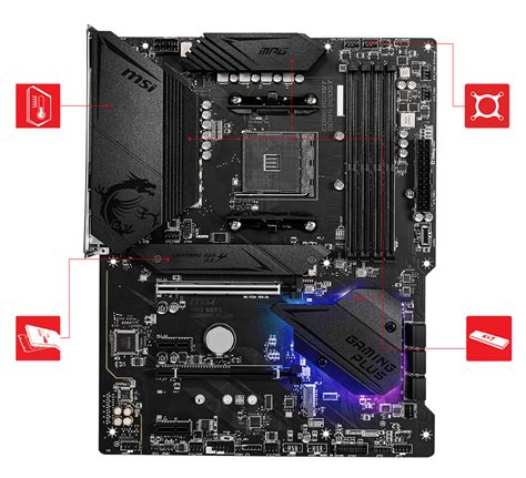 MSI B550 Gaming Plus AMD Motherboard Matrix Warehouse