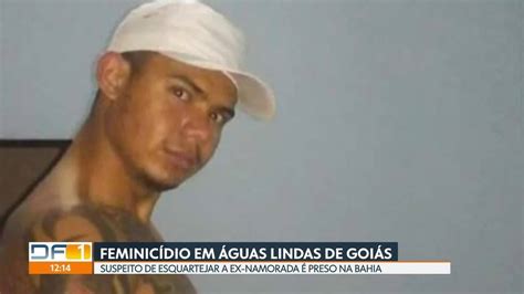 Vídeo Suspeito de matar a ex namorada no Entorno é preso DF1 G1
