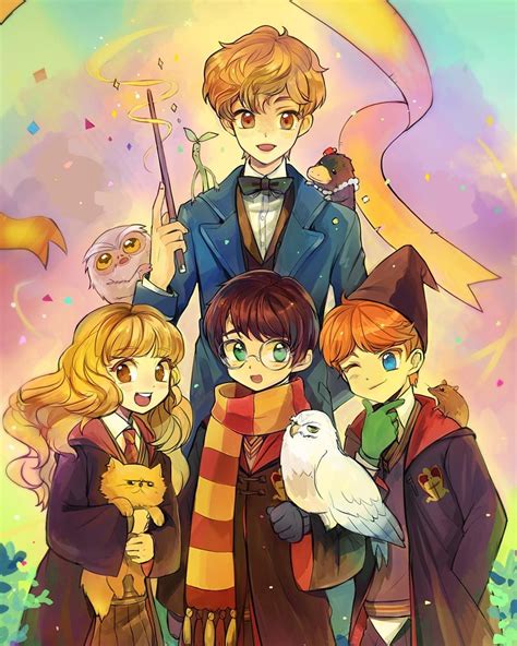 Harry Potter Anime Fanart