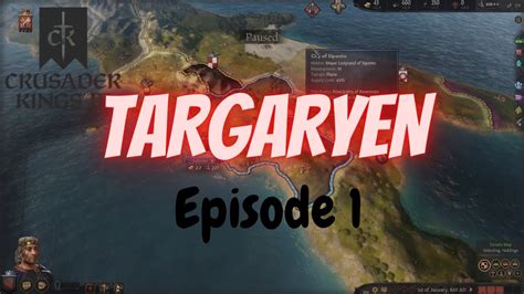 Targaryen Lets Play Crusader Kings 3 Episode 1 YouTube