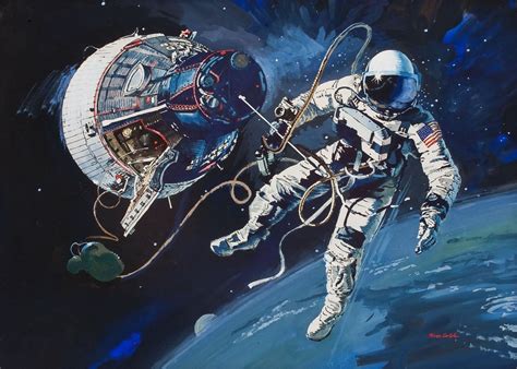 Paintings From The Most Famous Space Artist On Earth And Off