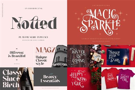 Awesome Fonts Bundle SVG DXF OTF Ttf Fonts Procreate Etsy