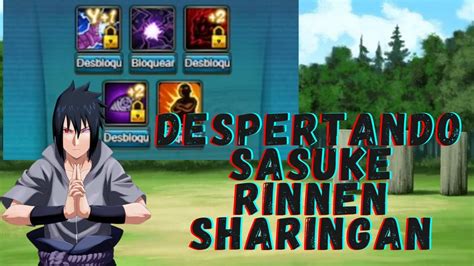 Disperdei O Sasuke Rinnen Sharingan Naruto Online Youtube