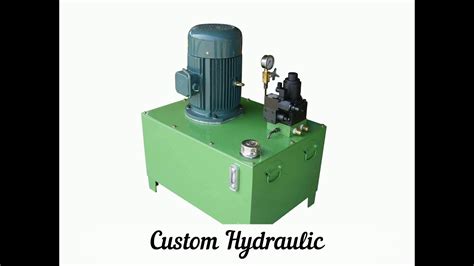 How To Select Hydraulic Power Pack YouTube