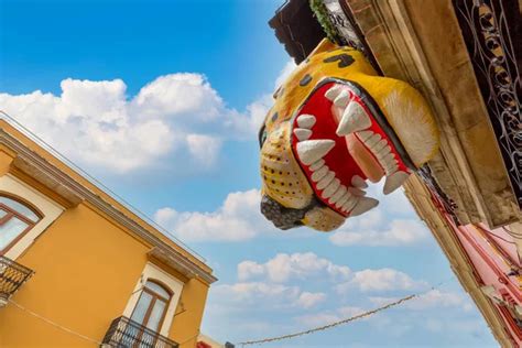 Oaxaca México Escénicas calles de la ciudad vieja y coloridos