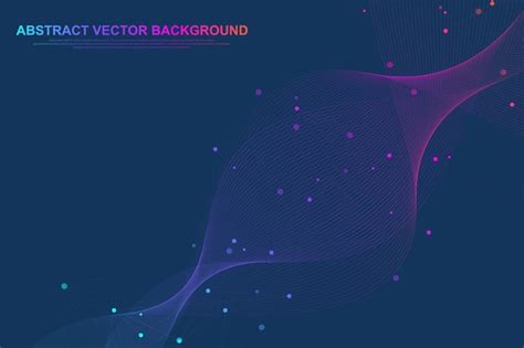 Premium Vector Abstract Polygonal Background With Connected Lines And