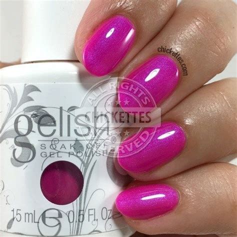 Harmony Gelish Swatch Gallery Chickettes Natural Nail Studio