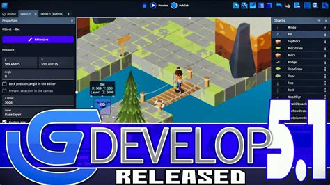 GDevelop 5 1 Released GameFromScratch Knowledge And Brain