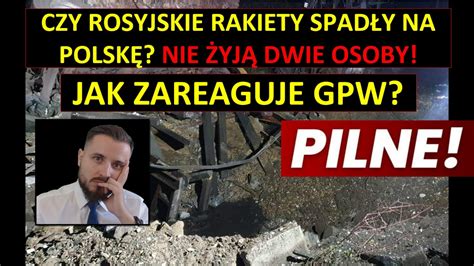 Rosyjskie rakiety rzeczywiście spadły na Polskę Nie żyją dwie osoby