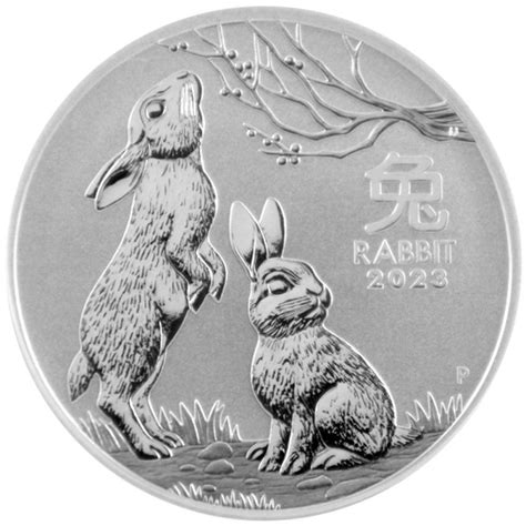 1 Oz Silber Australien Lunar III Hase 2023 Welt Der Numismatik