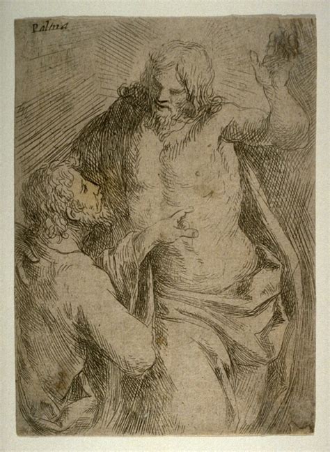 The Doubting Thomas Incredulity Of St Thomas From The Series De