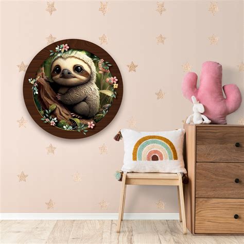 Puzzle drewniane Uroczy Leniwiec 40 elementów XL Wood You Do Sklep