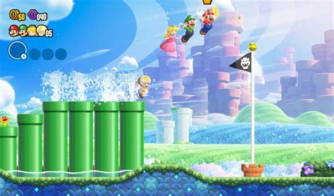 Super Mario Bros Wonder Direct Mostrate Le Caratteristiche Con