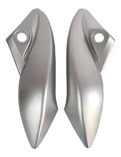 Carenagem Lateral Farol Bananinha Honda Cb Prata Parcelamento Sem