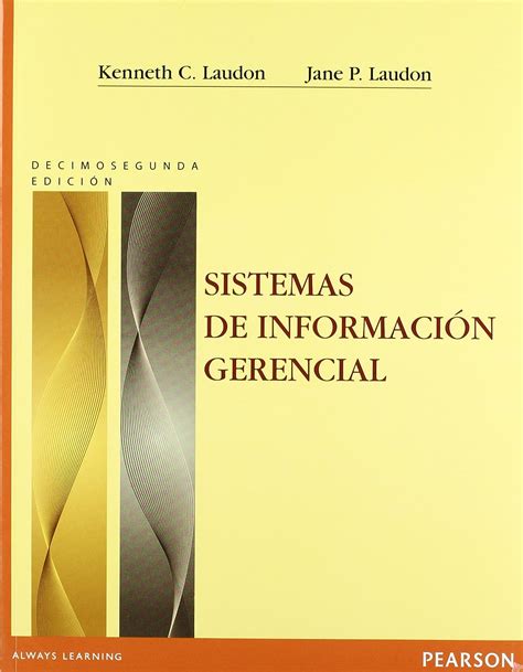 Sistemas de información gerencial Laudon Laudon Amazon es Libros