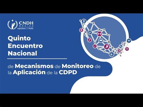 EnVivo Quinto Encuentro De Mecanismos De Monitoreo De La CDPD