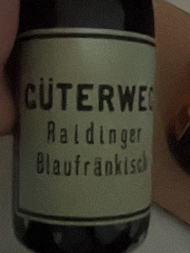 Weingut Kolfok Güterweg Raidinger Blaufränkisch Vivino US