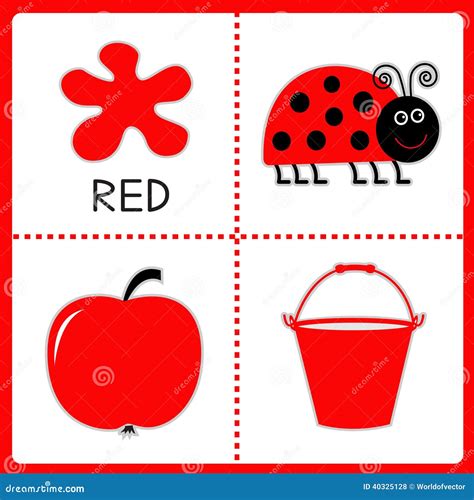 Imagenes De Objetos Color Rojo Aprender Los Colores Primarios Rojo