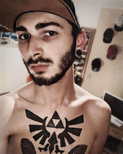 Legend Of Zelda Triforce Chest Tattoo