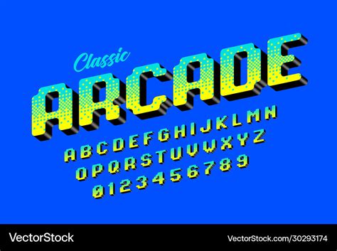 Arcade Game Font Atelier Yuwa Ciao Jp