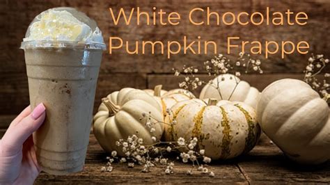 White Chocolate Pumpkin Frappe Herbalife House Blend Iced Coffee