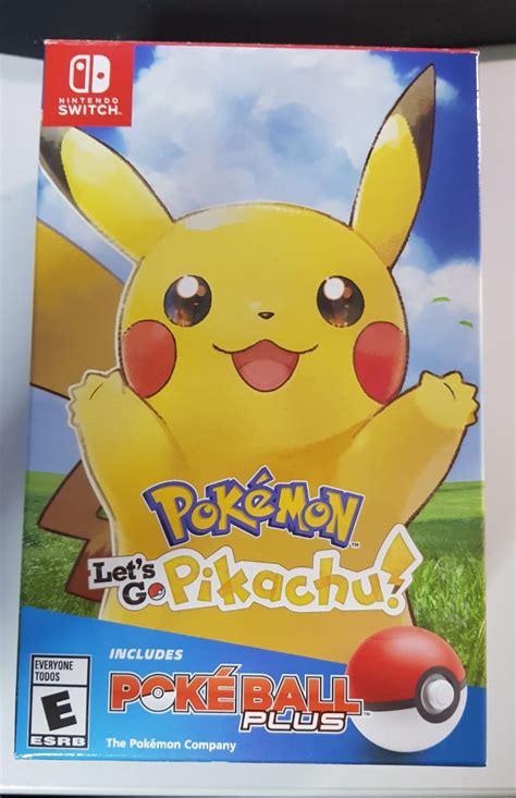 Pokemon Let S Go Pikachu Pokeball Plus Video Gaming Video Games