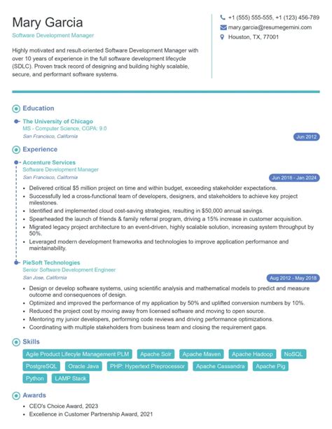 Select Best Resume Template ResumeGemini