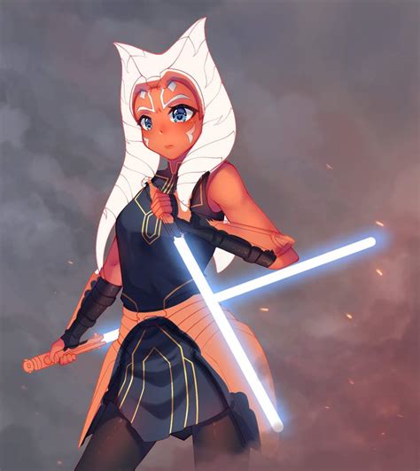 ۞•ahsoka Tano•۞ Fanart Star Wars Amino