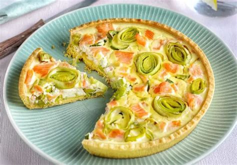 Tarte Aux Poireaux Et Saumon Cuisinethermomix Recettes Sp Ciales