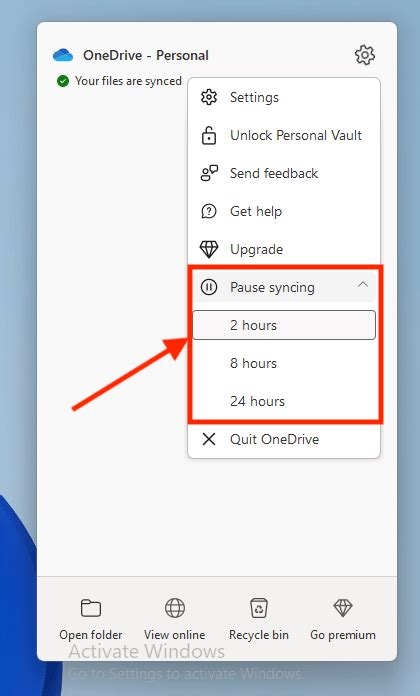 10 formas de sincronización de OneDrive en tu PC