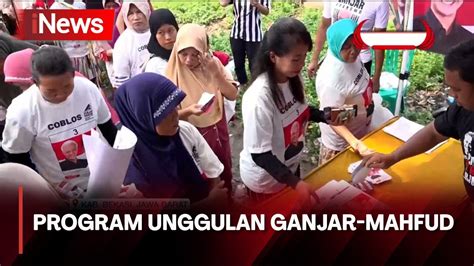 Program Sembako Murah Ganjar Mahfud Disambut Antusias Warga Bekasi