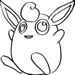 Coloriage Nymphali Pokemon à imprimer