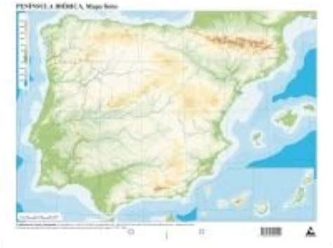 Mapa Mudo España Fisico Factory Sale innoem eng psu ac th