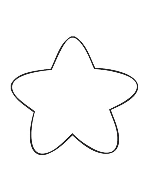 Dibujo De Estrella Para Colorear E Imprimir Dibujos Y Colores