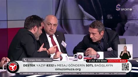 Canlı yayında Mehmet Büyükekşi Ali Koç ve Erden Timur arasında dikkat